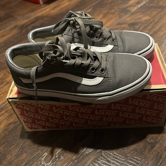 Vans | Shoes | Gray Vans | Poshmark